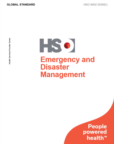 Emergency and Disaster Management - HSO 9002:2020 (E) – Health ...